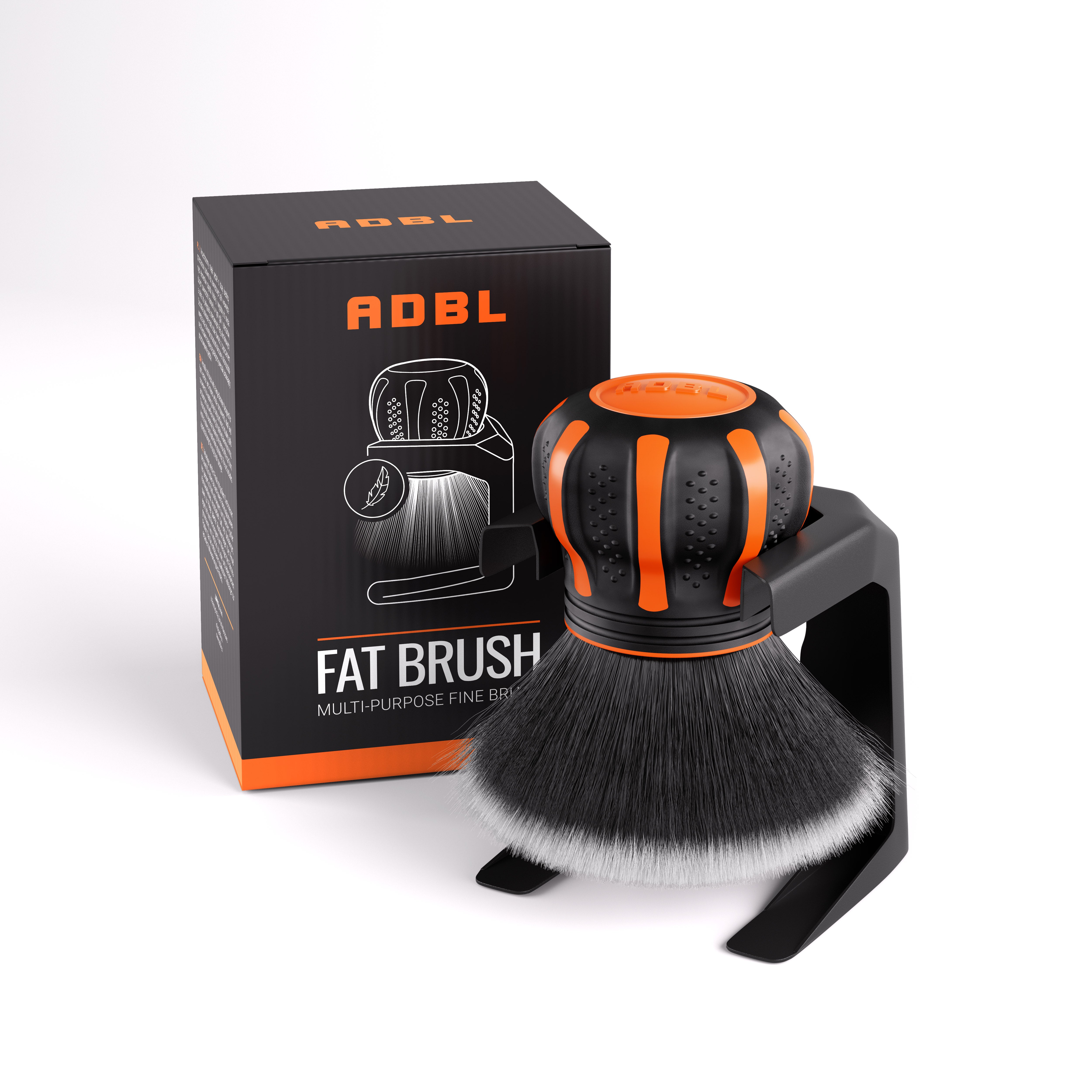 ADBL Fat Brush - Ultra Soft Ball Handle Brush – washme.ie