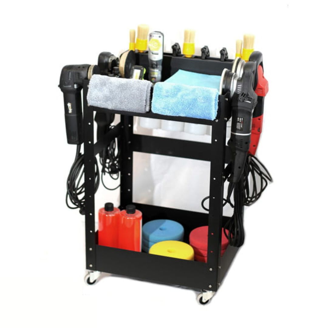 Poka Premium Detailing Trolley 2 Shelves – washme.ie