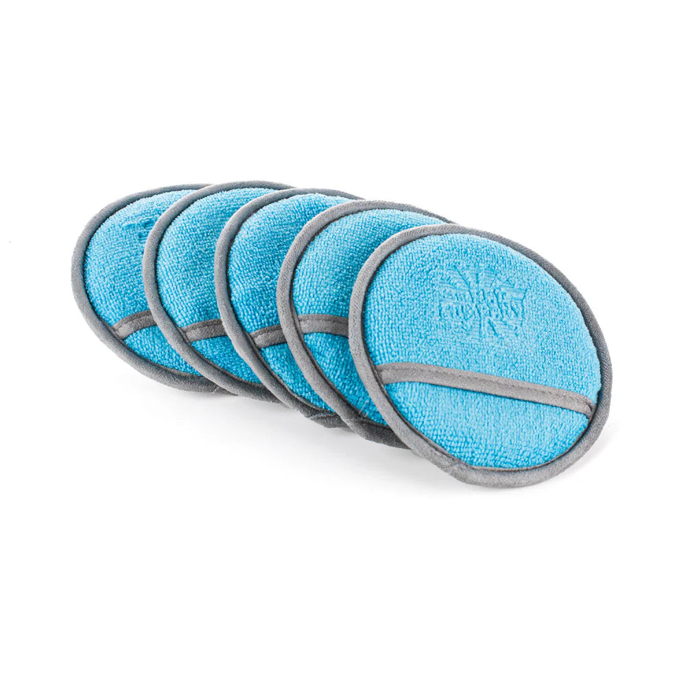 The Rag Company Ultra No-Soak Round Coating Applicator - 5 Pack – washme.ie